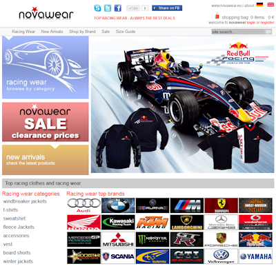 Racing Apparel and Car Accessories by Top Brands. F1 and WRC Clothing